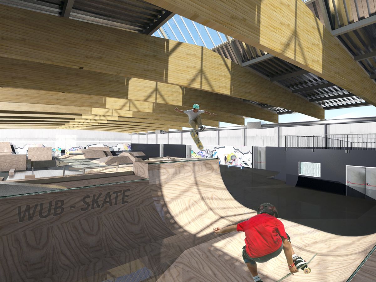 Skate hall — driendl*architects